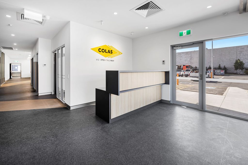 Colas Office Yatala | Angle Design & Project Management